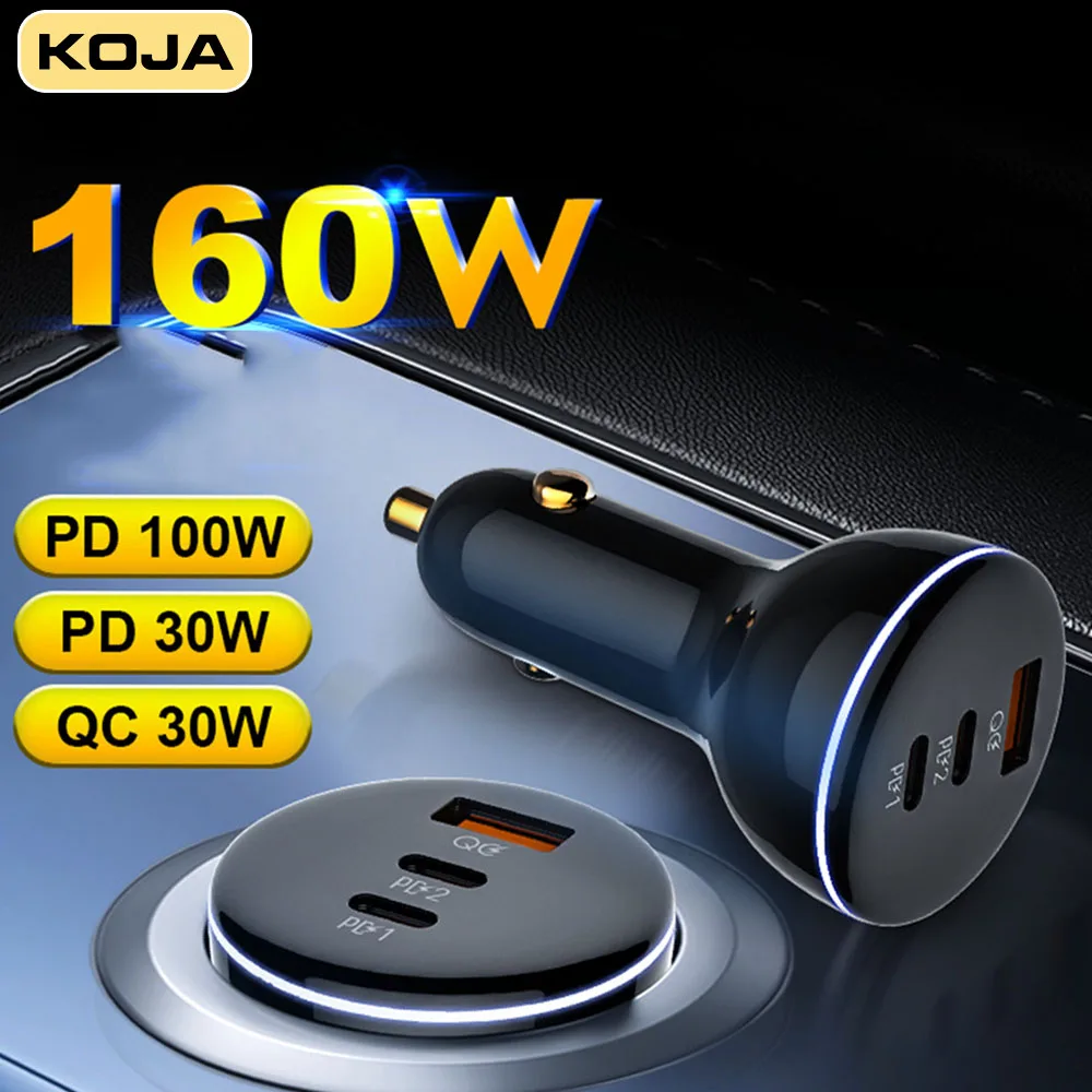 KOJA-160W-Car-Charger-Quick-Charge-3-0-PD-100W-30W-PPS-QC4-USB-Type-C.jpg
