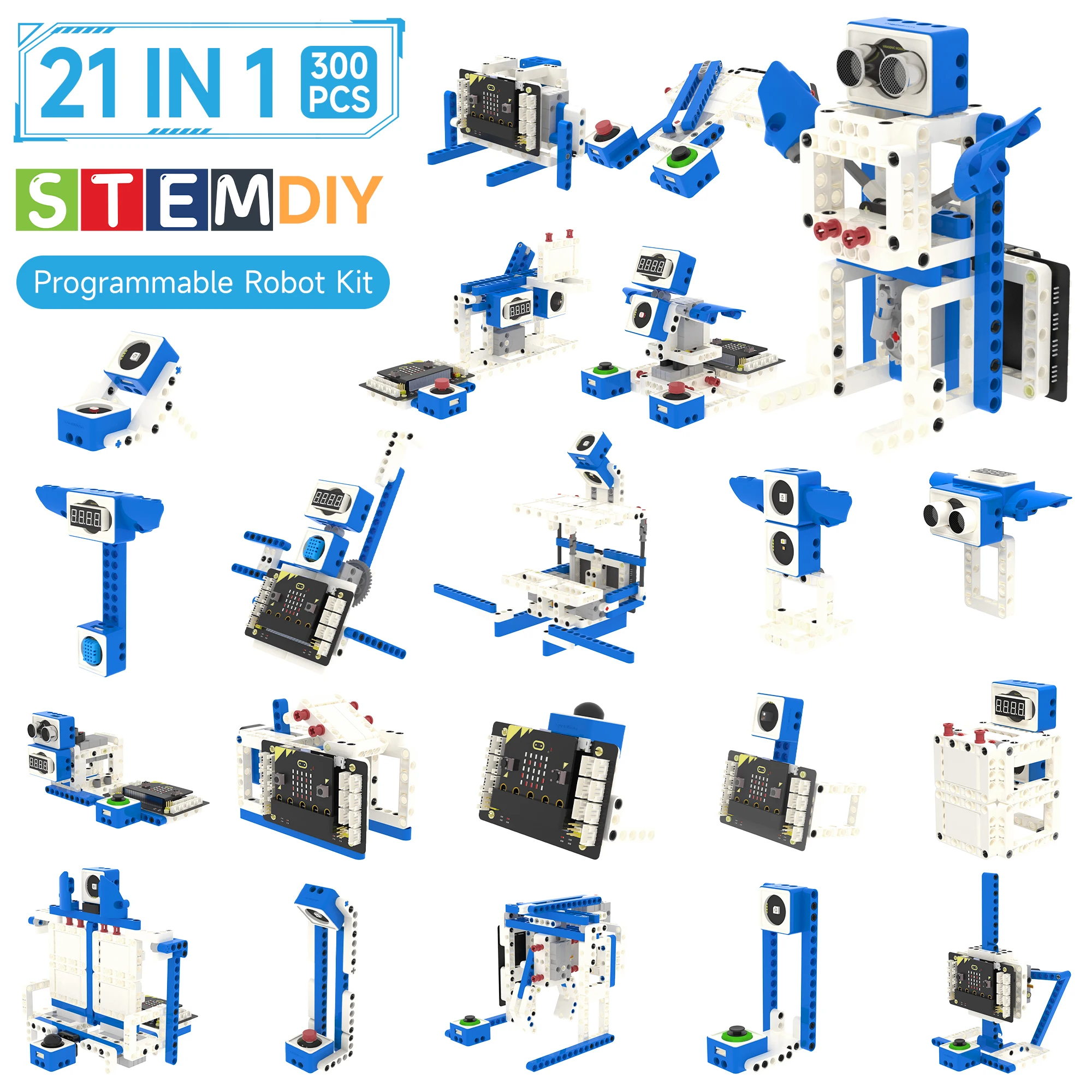 Voiture-Robot-Intelligente-Programmable-Jouets-STEM-Codage-Robotique ...