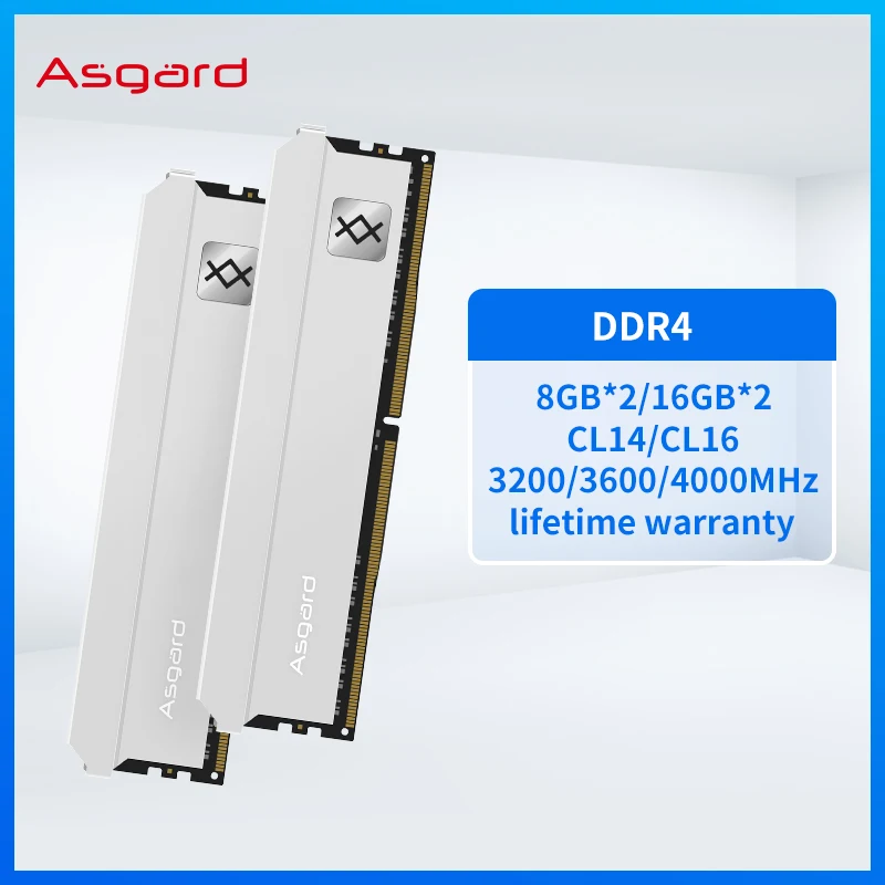 Asgard Ddr4 Ram 8gbx2 16gbx2 3200mhz 3600mhz 4000mhz Cl14 16 18 Freyr ...
