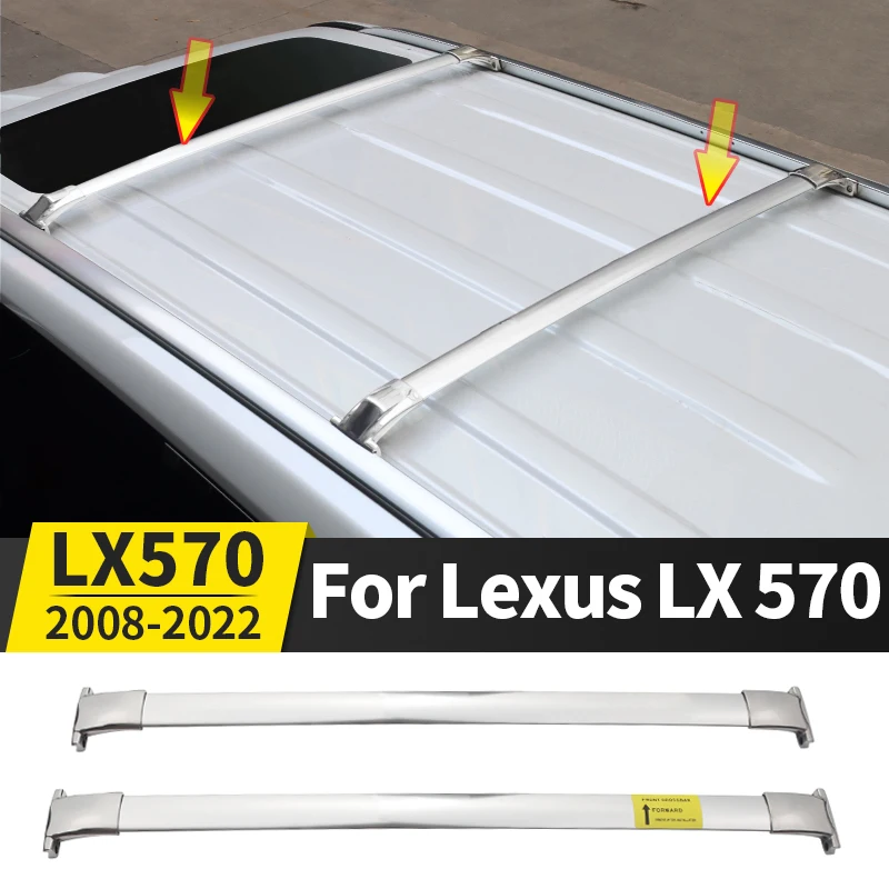 Stainless-Steel-Roof-Rack-Cross-Bar-for-Lexus-LX570-LX-570-2008-2022 ...