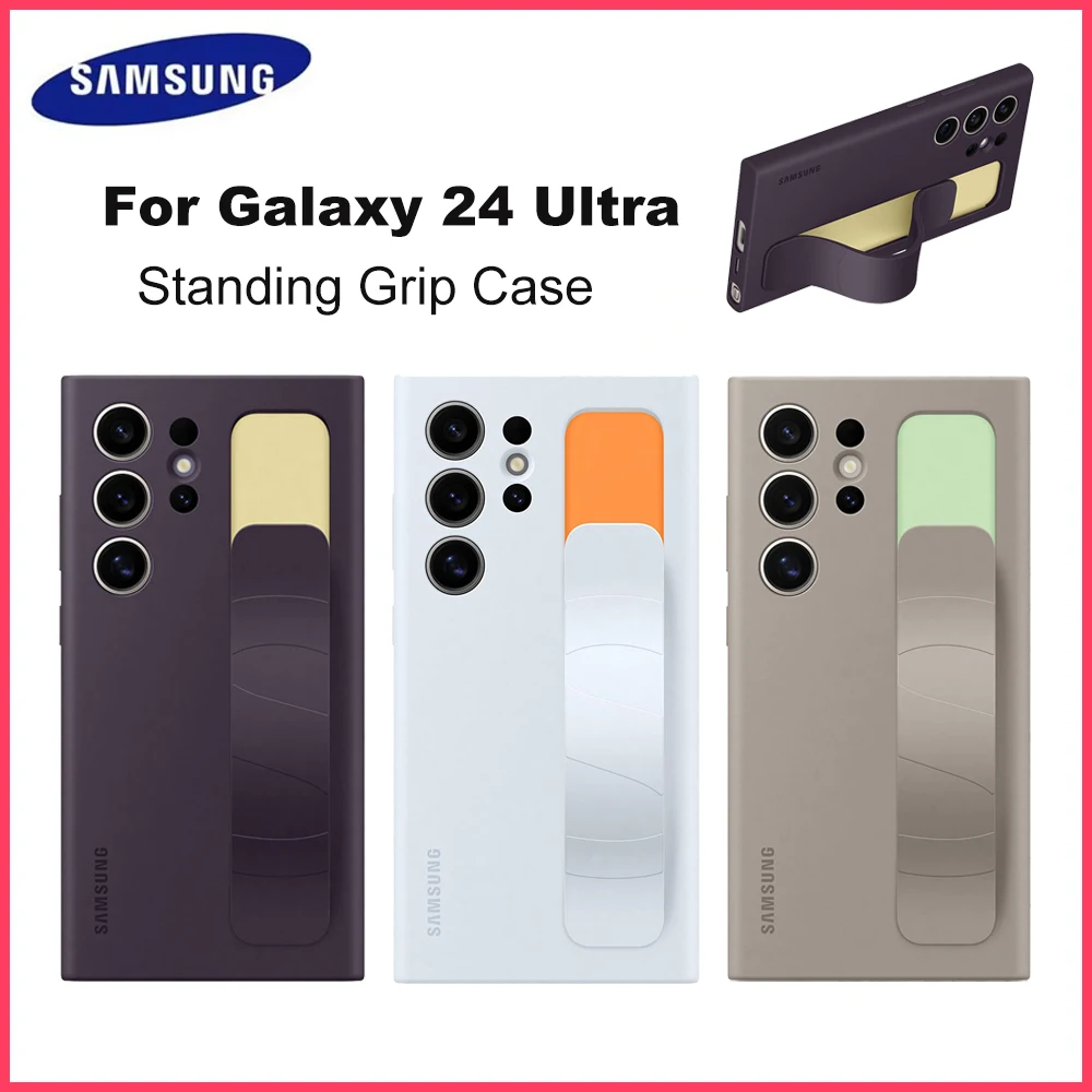 Original SAMSUNG Galaxy 24 Ultra Standing Grip Case For Galaxy S24Ultra ...