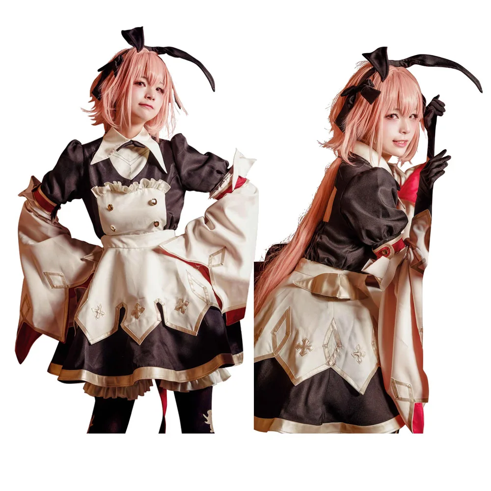 Astolfo-男性と女性のためのセーバーコスプレ衣装,アニメの運命のコス,ファンタジーのドレス,ファンタジーの服,ハロウィーンのロールプレイ ...