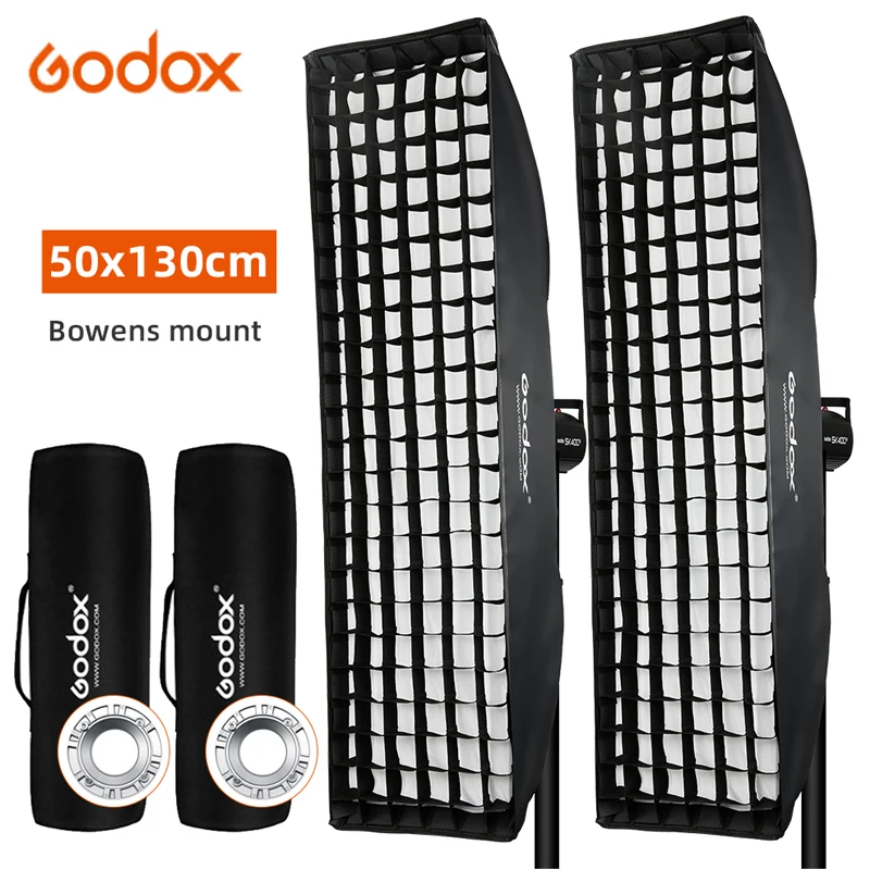 Godox-50x130cm-Softbox-Strip-Beehive-Honeycomb-Bowens-Mount-Soft-Box ...