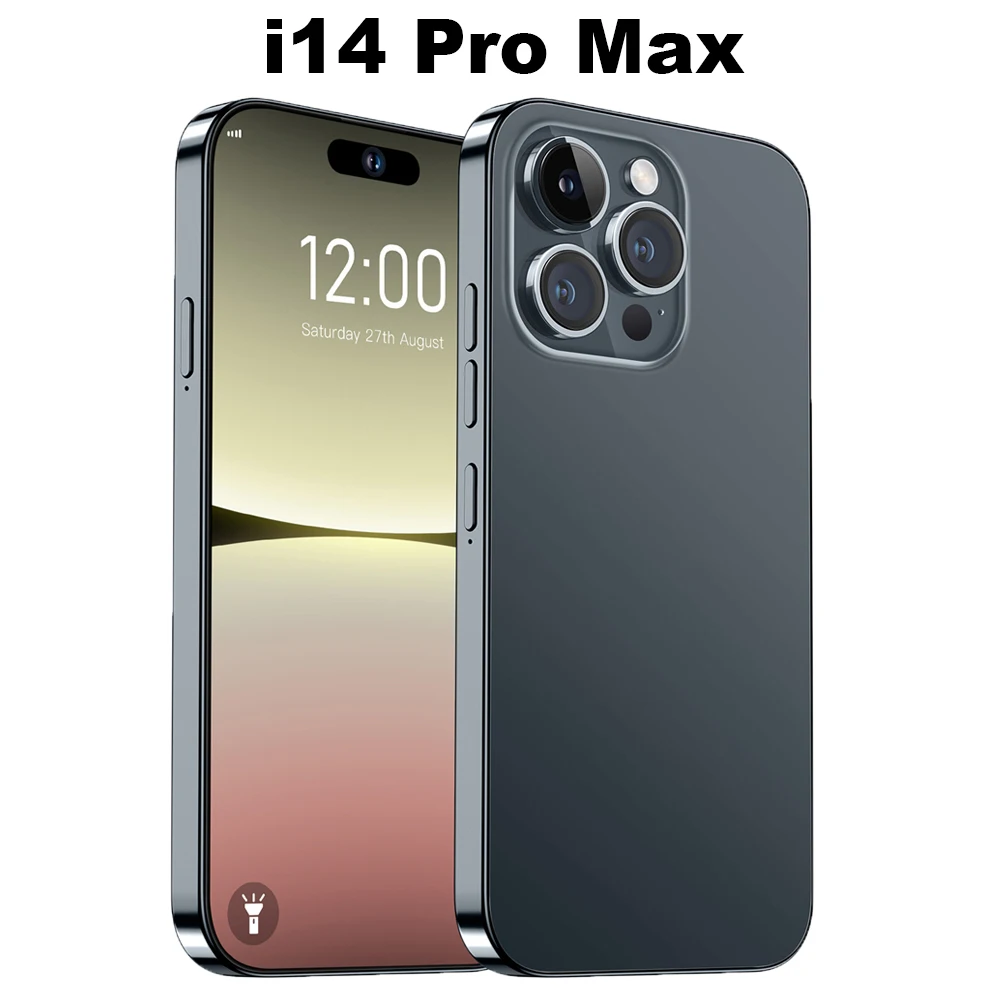 I14 Pro Max Smartphones, Version Globale, 16 Go, 1 To, Plein Écran ...