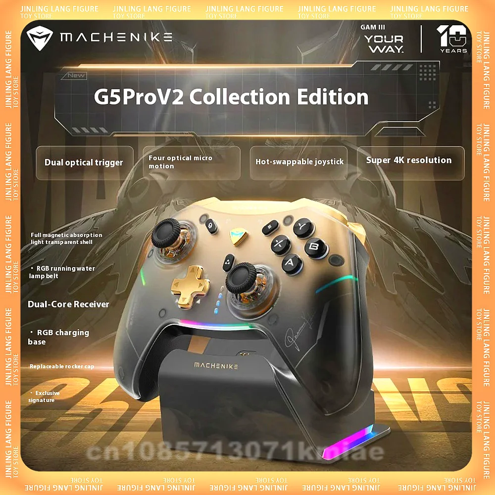 Machenike-G5-pro-V2-Gamepad-ptico-de-tres-modos-Gamepads-de-edici-n-de ...