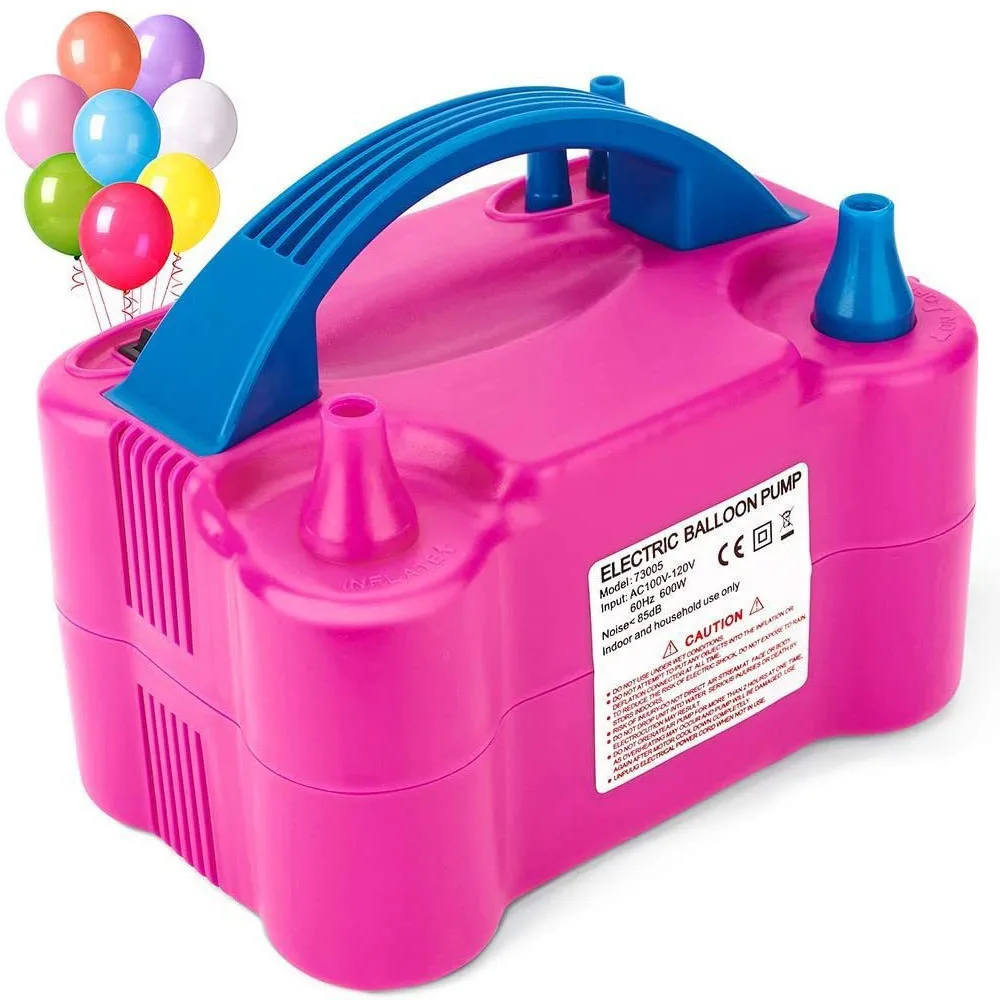 High-Voltage-Balloon-Inflator-Double-Hole-Air-Compressor-Electric ...