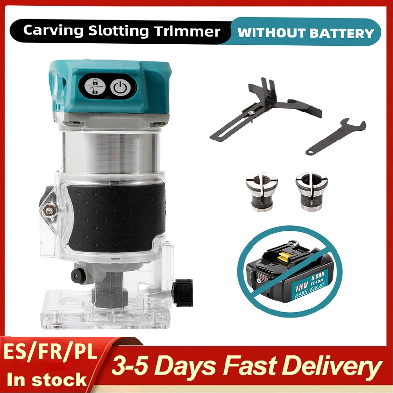 2024-New-Brushless-Wood-Router-Wood-Trimmer-Machine-Electric-Hand ...