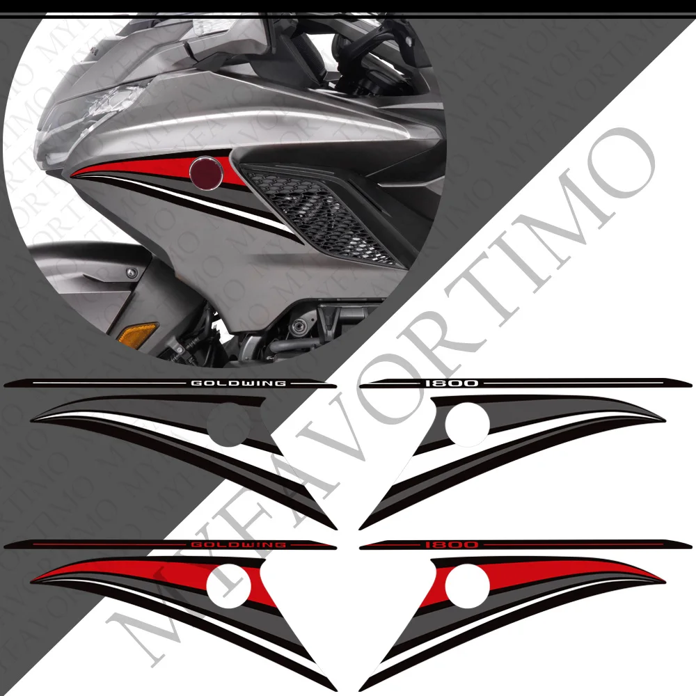 For-Honda-Goldwing-GL1800-F6B-Motorcycle-Tank-Pad-Protector-Stickers ...