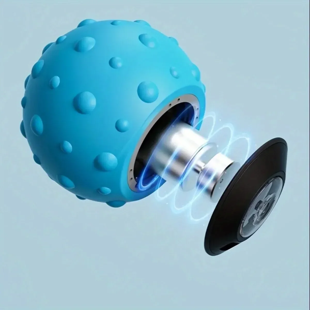 Electric Vibration Massage Ball Sports Fitness Foot Massage Facial Care ...