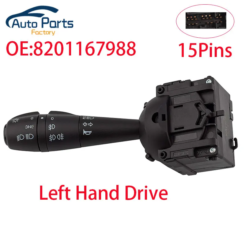 New Steering Column Switch For Renault For Dacia Dokker Duster Lodgy ...