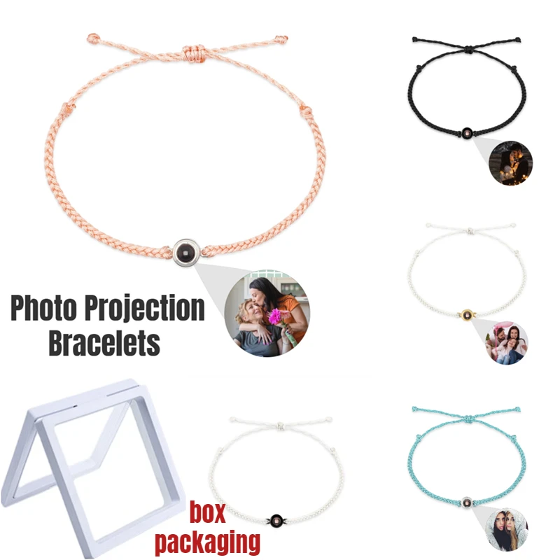 Personalized-Circle-Photo-Bracelet-Custom-Photo-Bracelet-with-Couple ...