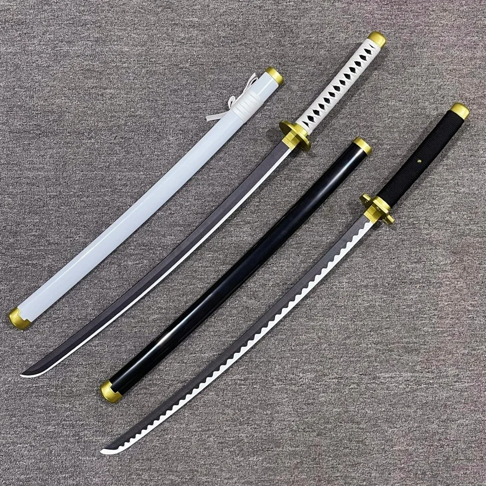 40inch Roronoa Zoro Katana Anime Cosplay Prop Sword Real Size Japanesa ...