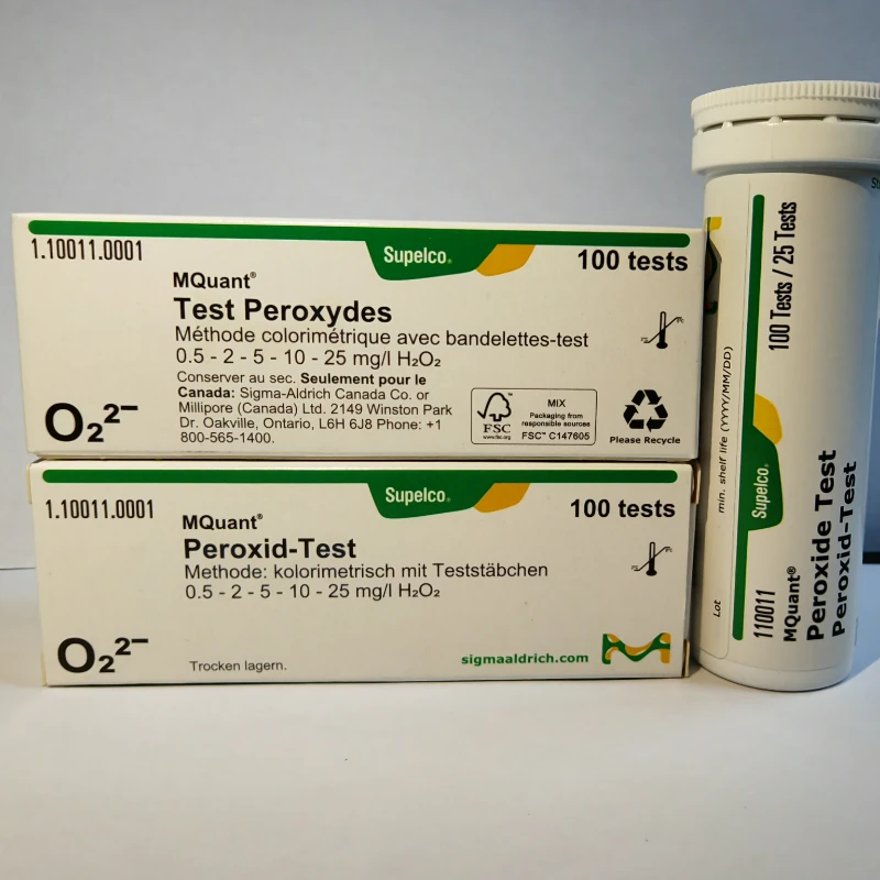 100-TESTS-Peroxide-Test-Colorimetric-with-Test-Strips-0-5-25-Mg-L-H2O2 ...