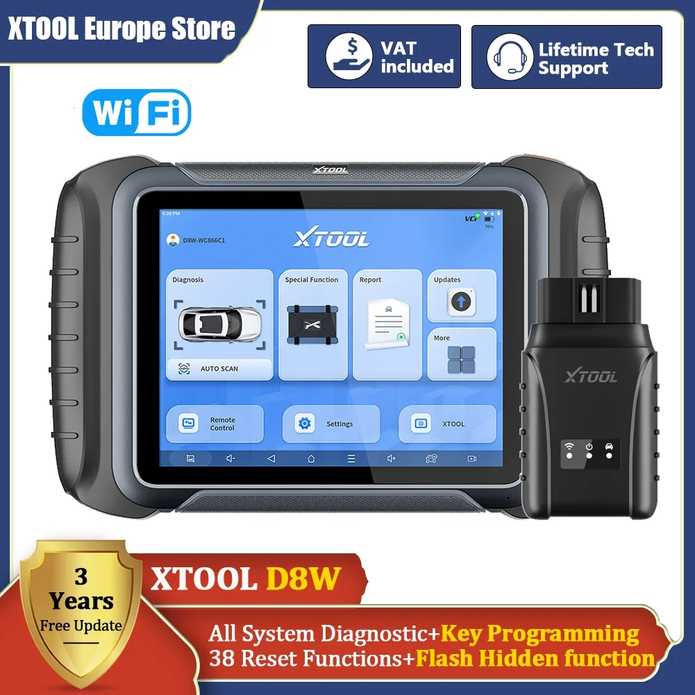 XTOOL-D8W-D8-WIFI-Automotive-Diagnostic-Scan-Tool-CAN-FD-DoIP-ECU ...