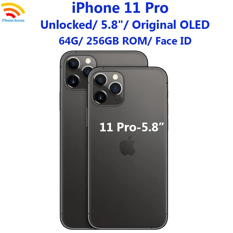 Original-Apple-iPhone-11-Pro-11pro-64-256GB-5-8-Genuine-Retina-OLED ...