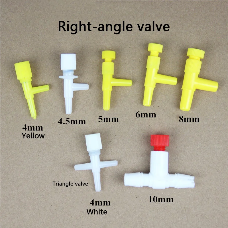 Tank-Volume-Control-Valve-Aquarium-Air-Regulator-Flow-Tube-Pipe-Divider ...