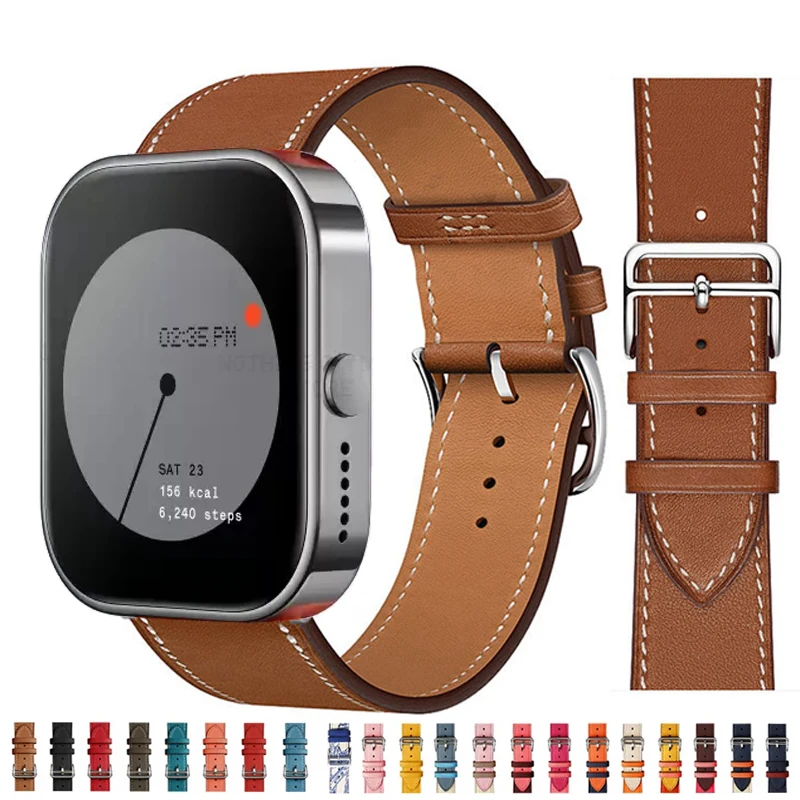 Leather-Band-for-CMF-Watch-Pro-Smart-Wristband-Quick-Releas-Strap-for ...