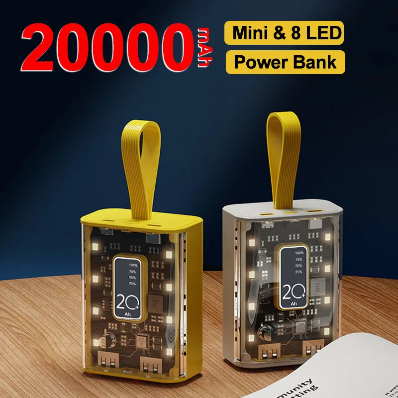 Mini-Power-Bank-Portable-20000mAh-Charger-Fast-Charging-External ...