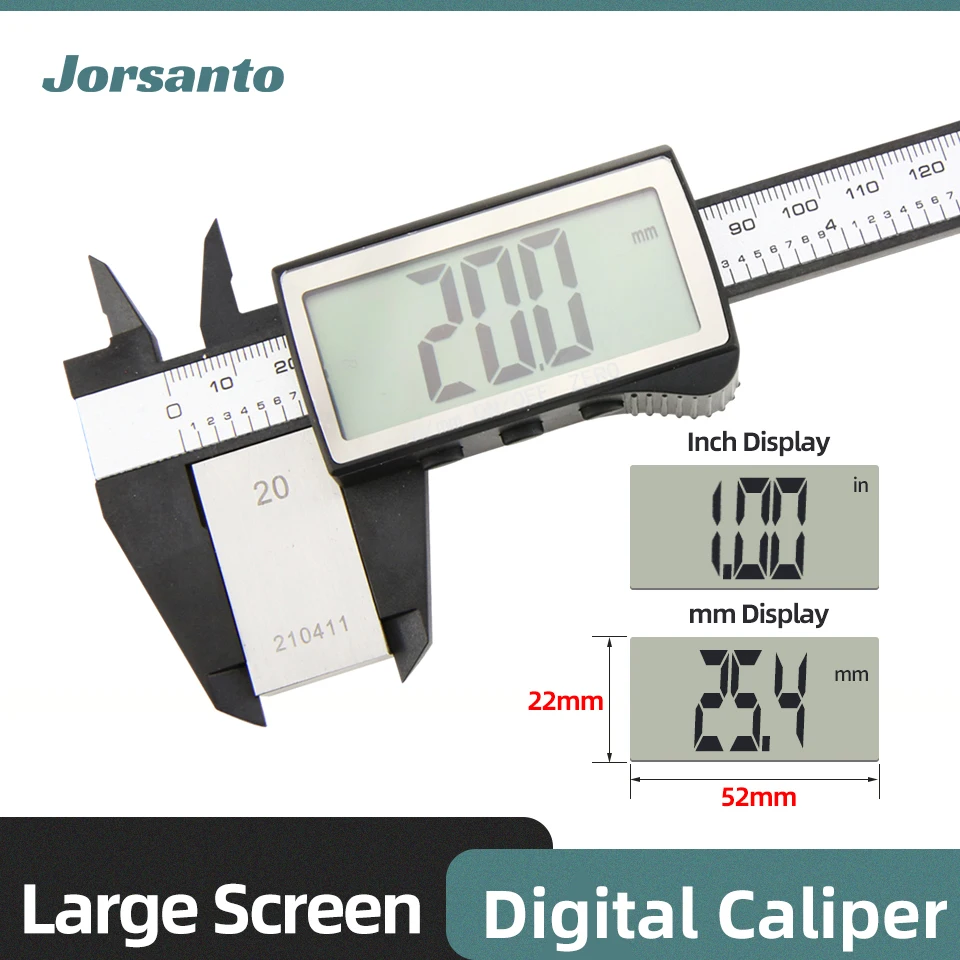 Pachymeter-Digital-Caliper-Plastic-Vernier-Calipers-Woodworking-Tools ...