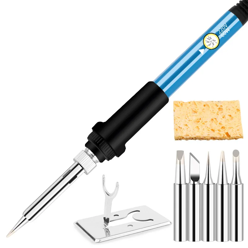 Electric-Soldering-iron-60W-110V-US-Plug-220V-EU-Plug-908-Adjustable ...