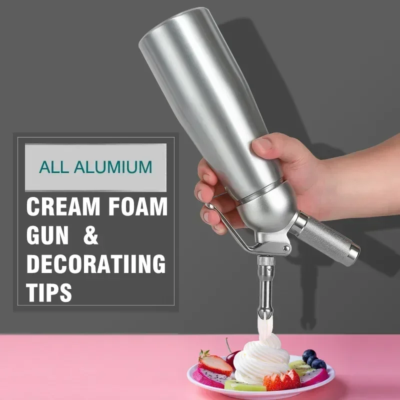Cream-Foam-Squeeze-Gun-Cake-Piping-Siphon-Squeeze-Bottle-Ferramenta-de ...