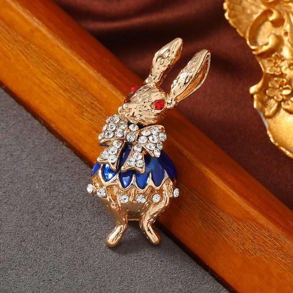 SHMIK-Baroque-Style-Women-Men-Rabbit-Enamel-Crystal-Brooches-Pins ...