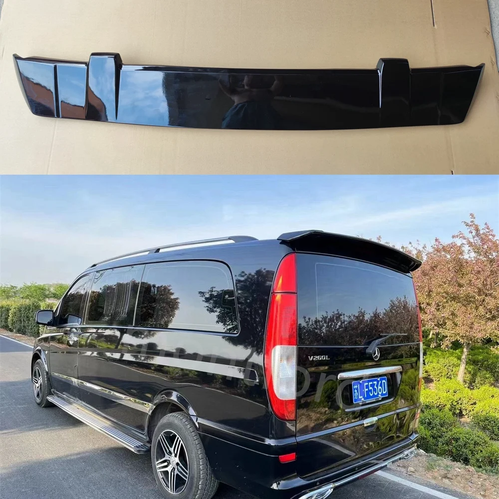 For Benz VITO VIANO W639 spoiler top wing For Vito/Mixto MPV tail by ...