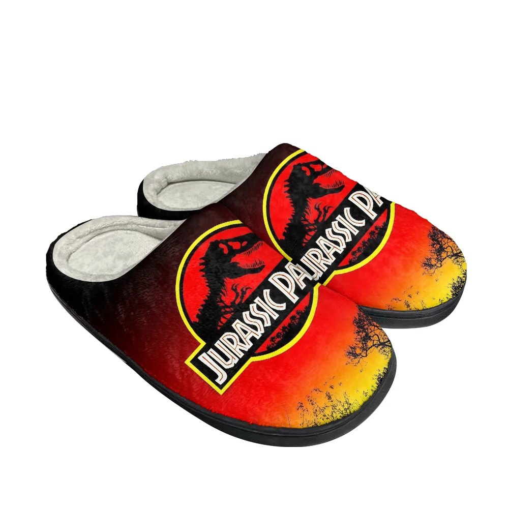 Hot-Jurassic-Park-Fashion-Cotton-Custom-Slippers-Mens-Womens-Sandals ...