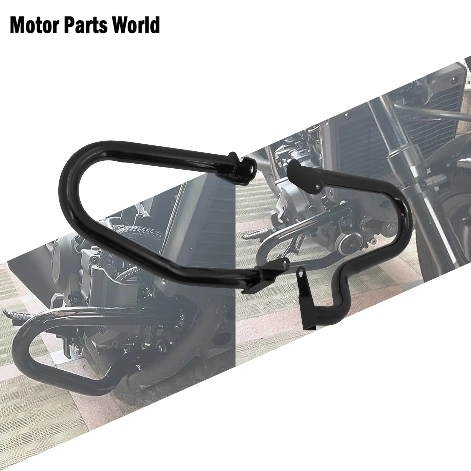 Motorcycle Engine Guard Front Crash Bar Bumper Highway Protection ...