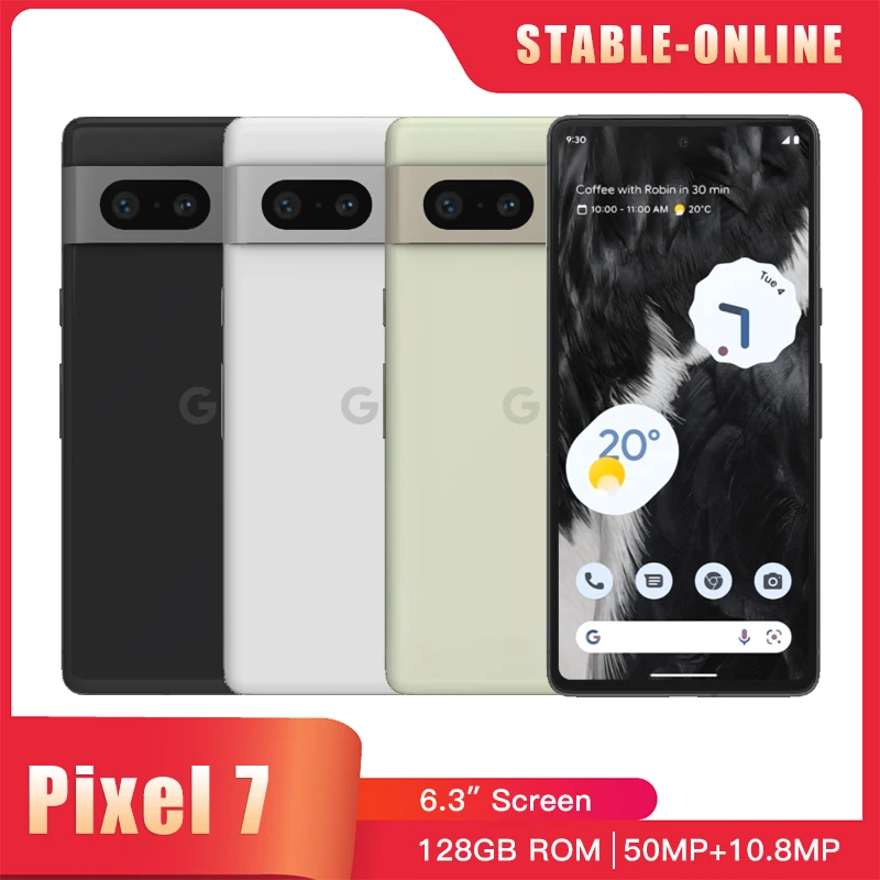 Google Pixel 7 5G 6.3″ 8GB RAM 128/256GB ROM NFC Octa Core Google ...
