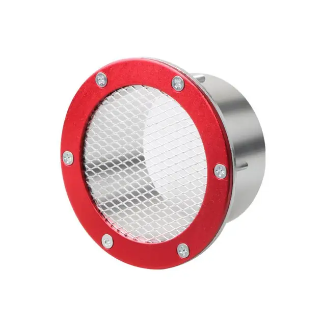 Car Bumper Vent Inlet Air Duct Air Intake Pipe Grille Mesh Universal ...