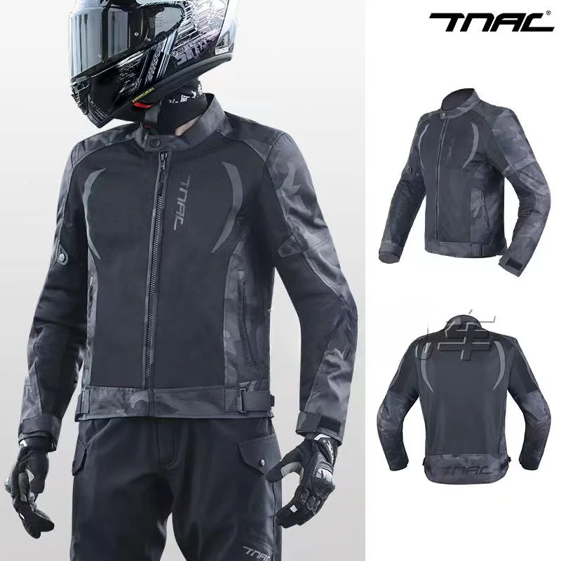 Motorcycle-Jacket-CE-Protective-Man-Elasticity-Cycling-Armor-Gear-Women ...