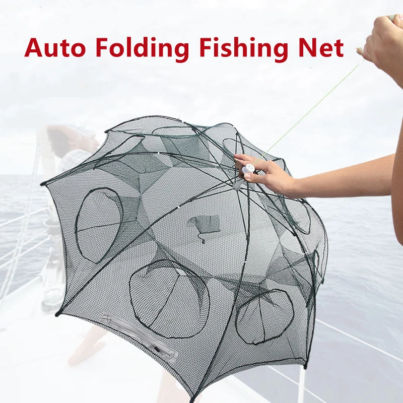 Automatic-Folding-Fishing-Network-Outdoor-Umbrella-Trap-Type-Fishing ...