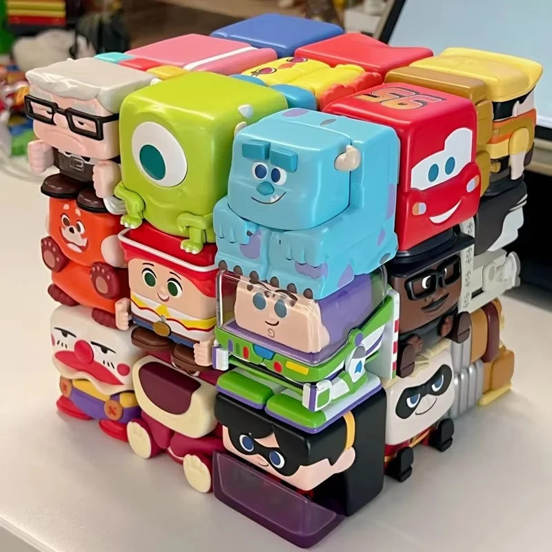 Genuine-Disney-Pixar-Pop-Cube-1-2-3-Kawaii-Toy-Story-Inside-Out-Sadness ...