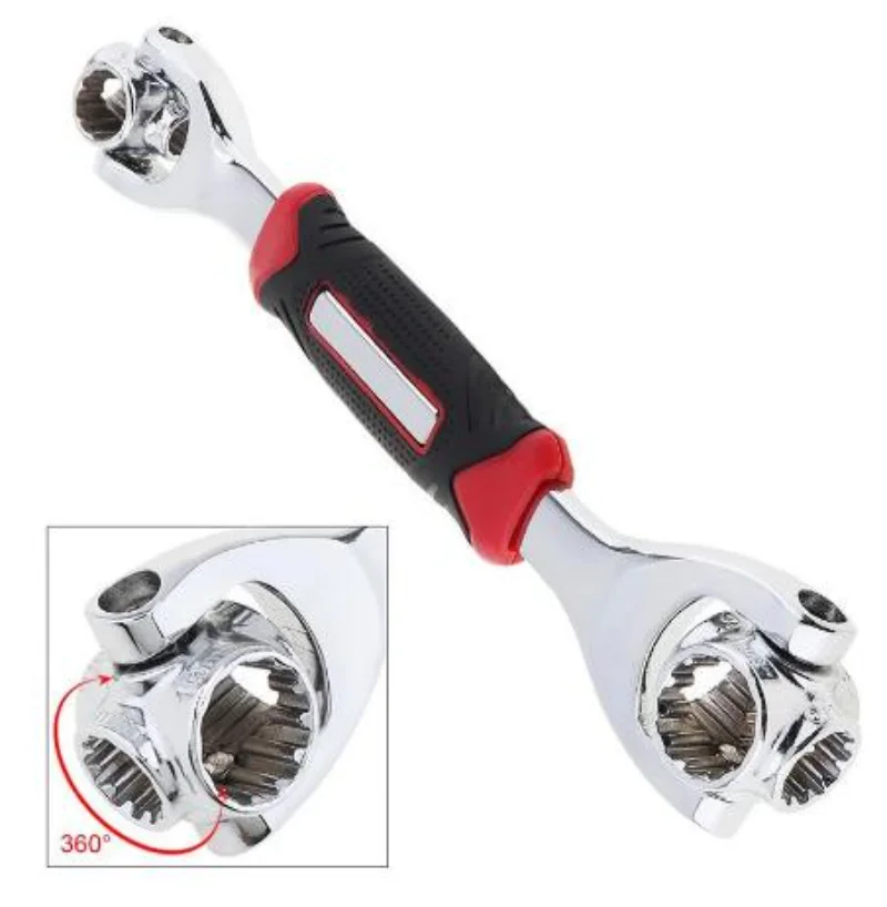 52-in-1-Tiger-Wrench-Sleeve-360-Degree-Rotation-Ratchet-Socket-Wrench ...