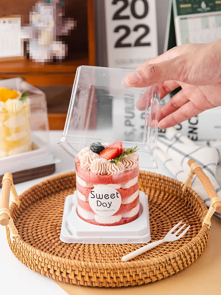 50pcs-Creative-small-cake-packaging-box-diy-baking-pastry-decoration ...