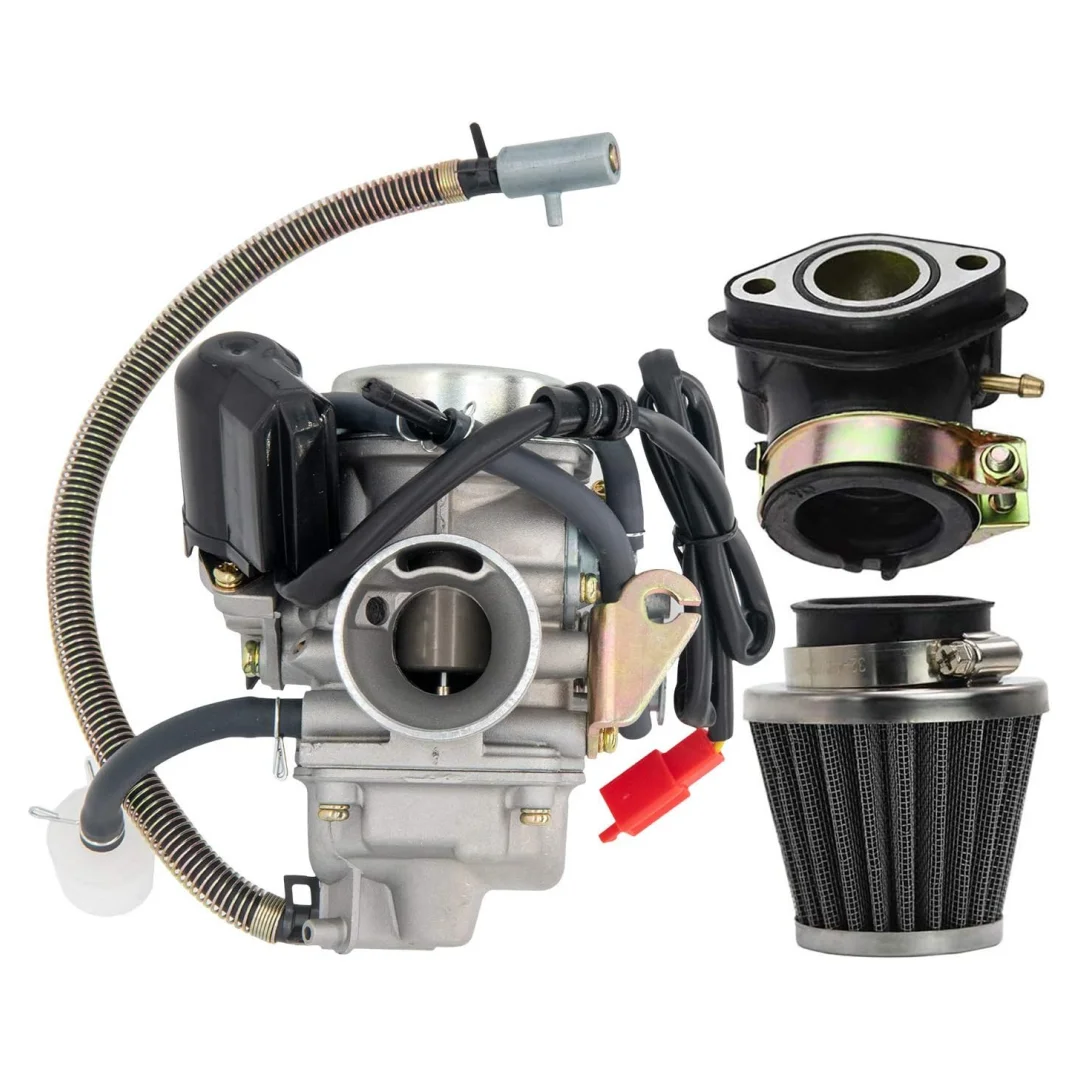 150cc GY6 Carburetor PD24J for 4 Stroke Engines 125cc 152QMJ 24mm Carb ...