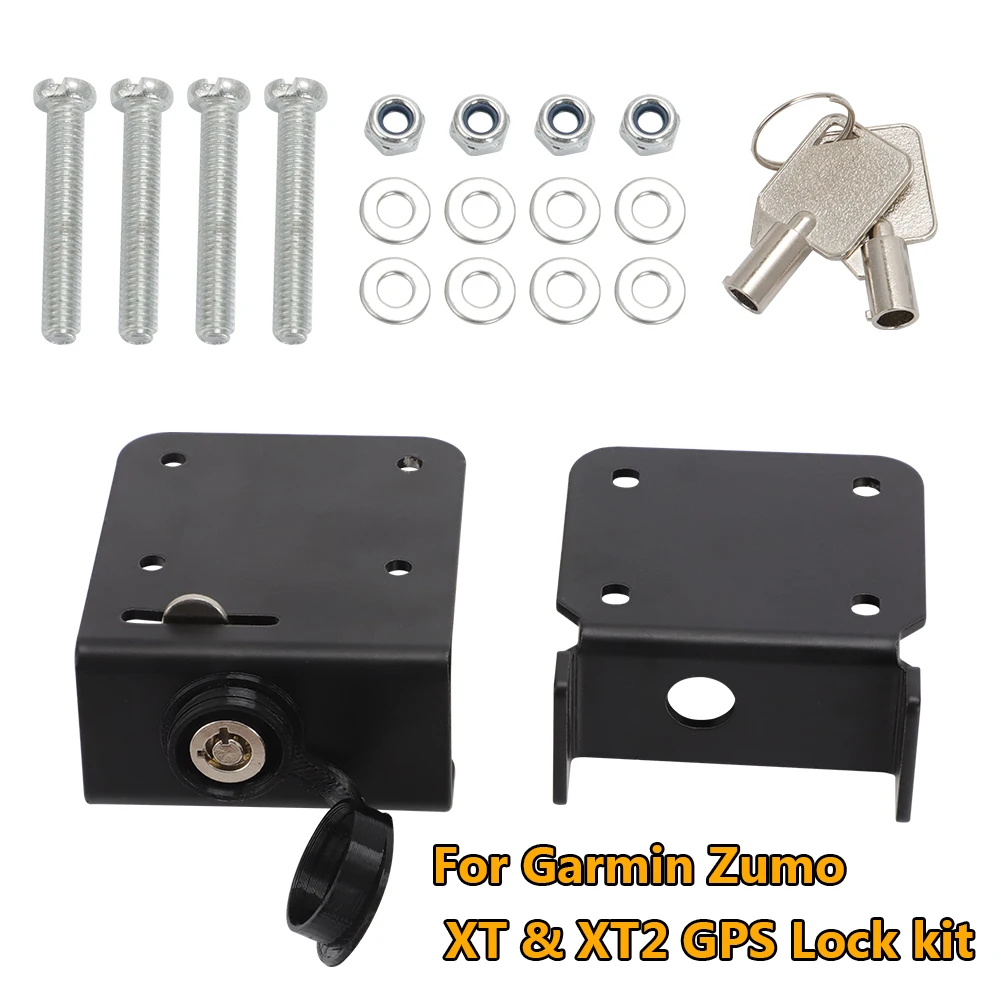 Aluminium-Motorcycle-Navigation-For-Garmin-Zumo-XT-XT2-GPS-Lock-Locking ...