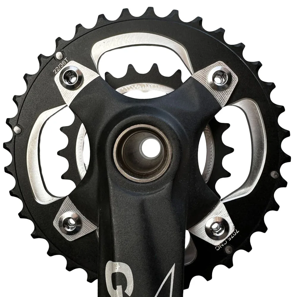 22T-36T-dual-Crankset-Chainring-104mm-64mm-Mountain-Bike-MTB-Crank-Set ...