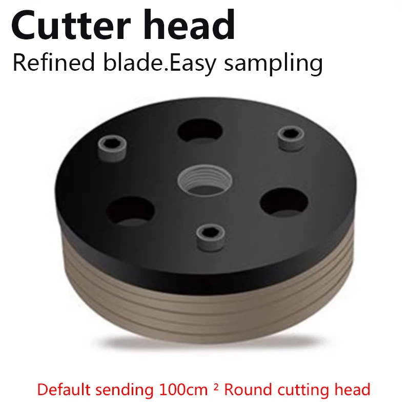 Round Sample Cutter Pressure Type Sampling Knife Hand Pressure Disc ...