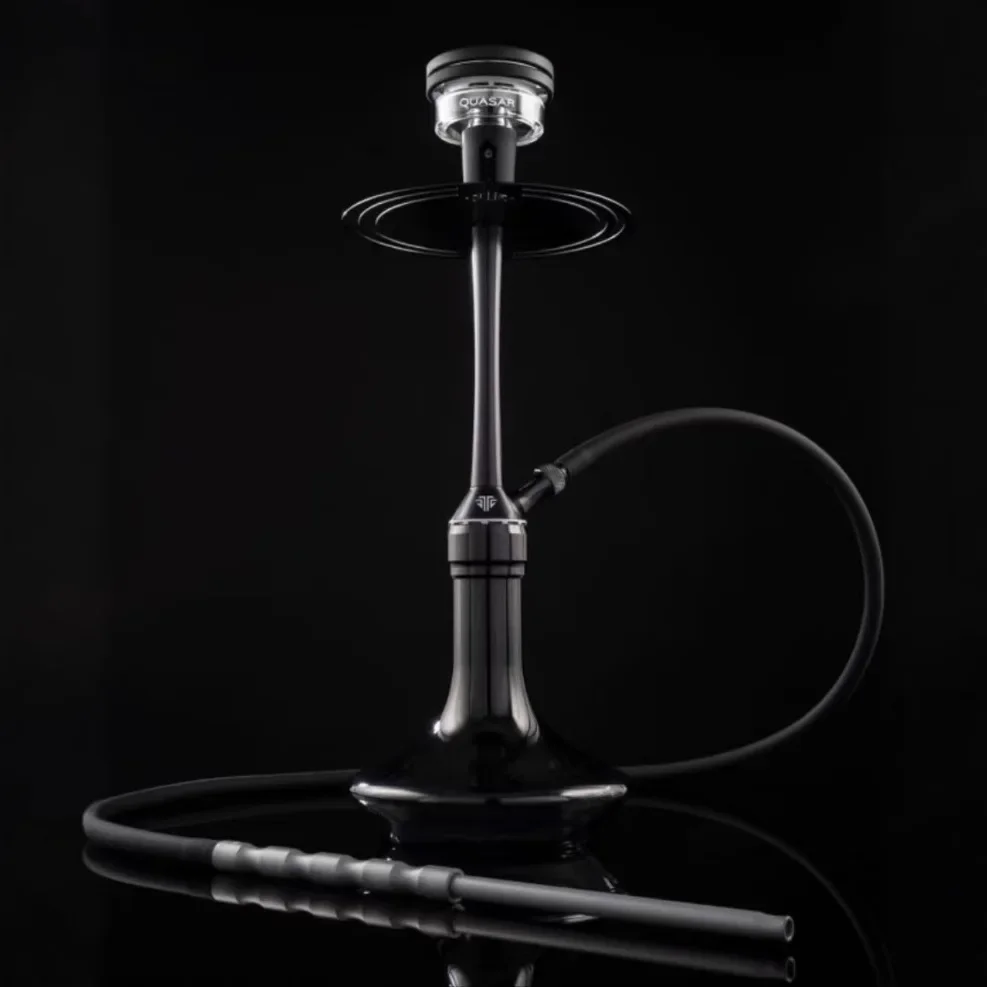 TSAR Hookah H-One Large Aluminum Shisha Hookah Set with Glass Base ...