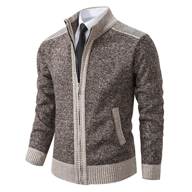 Men-Cardigan-Sweaters-Fleece-Warm-Sweatercoats-Good-Quality-Male-Autumn ...