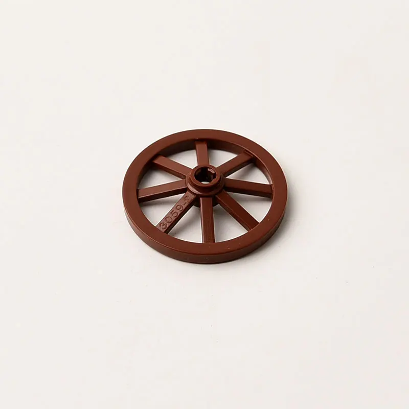 1Pc-MOC-Parts-33211-Wheel-Wagon-43mm-Compatible-Bricks-DIY-Assmble ...