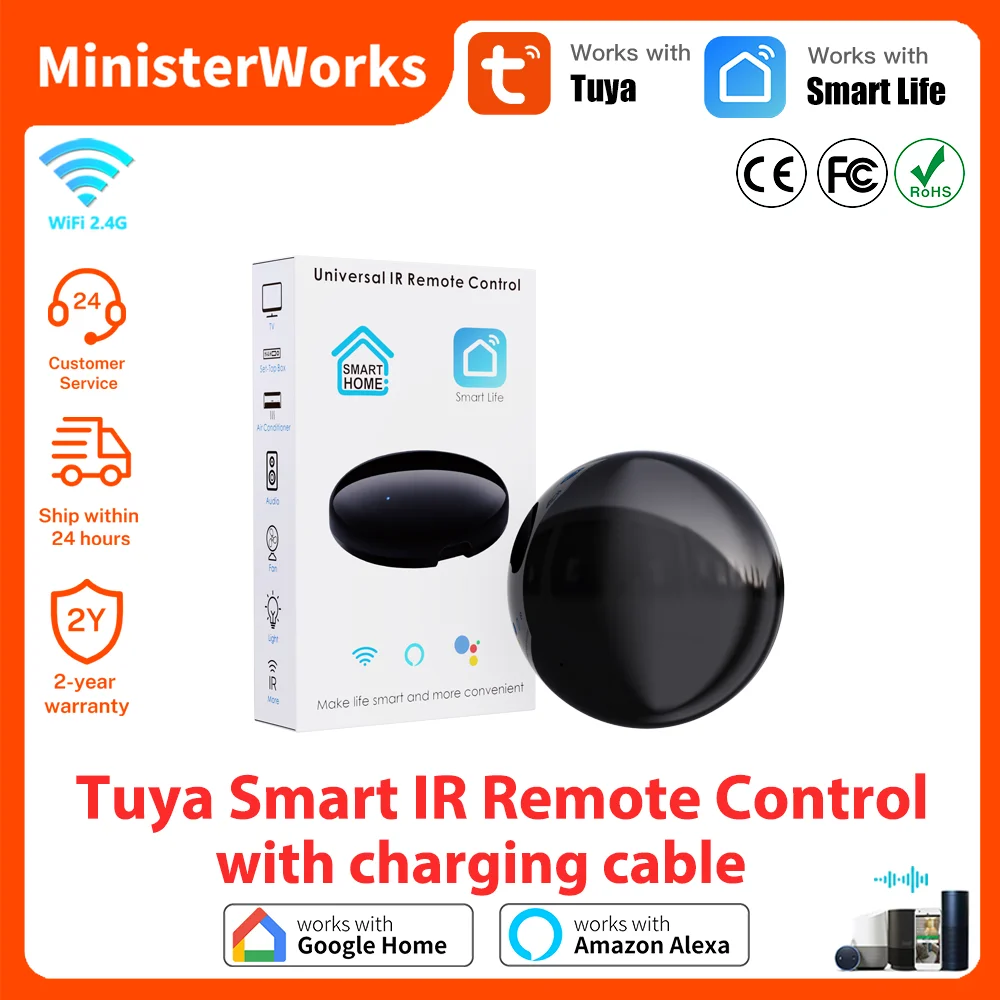 Tuya Smart IR Universal Remote for Smart Home Automation Remote Control ...
