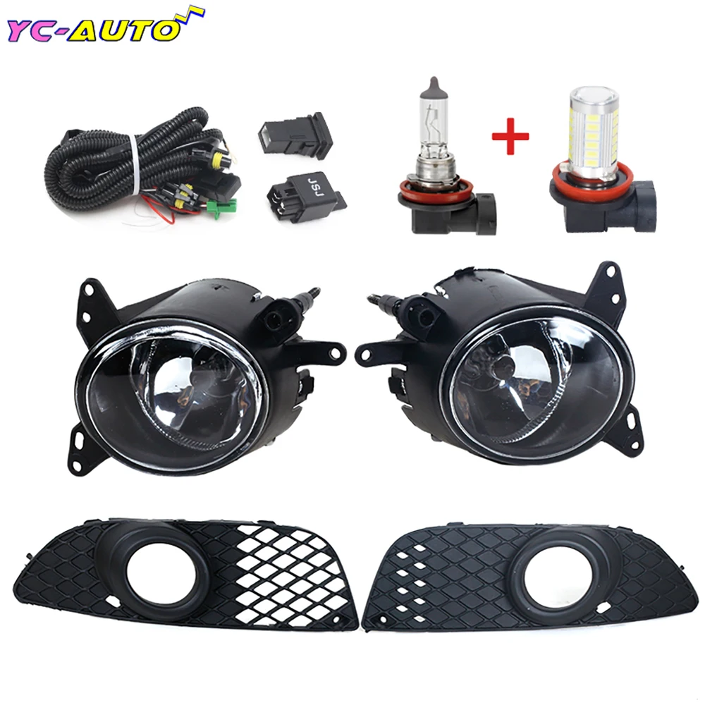 Car-Front-Bumper-Driving-Fog-Light-Lamp-Fogs-Light-Cover-For-Mitsubishi ...