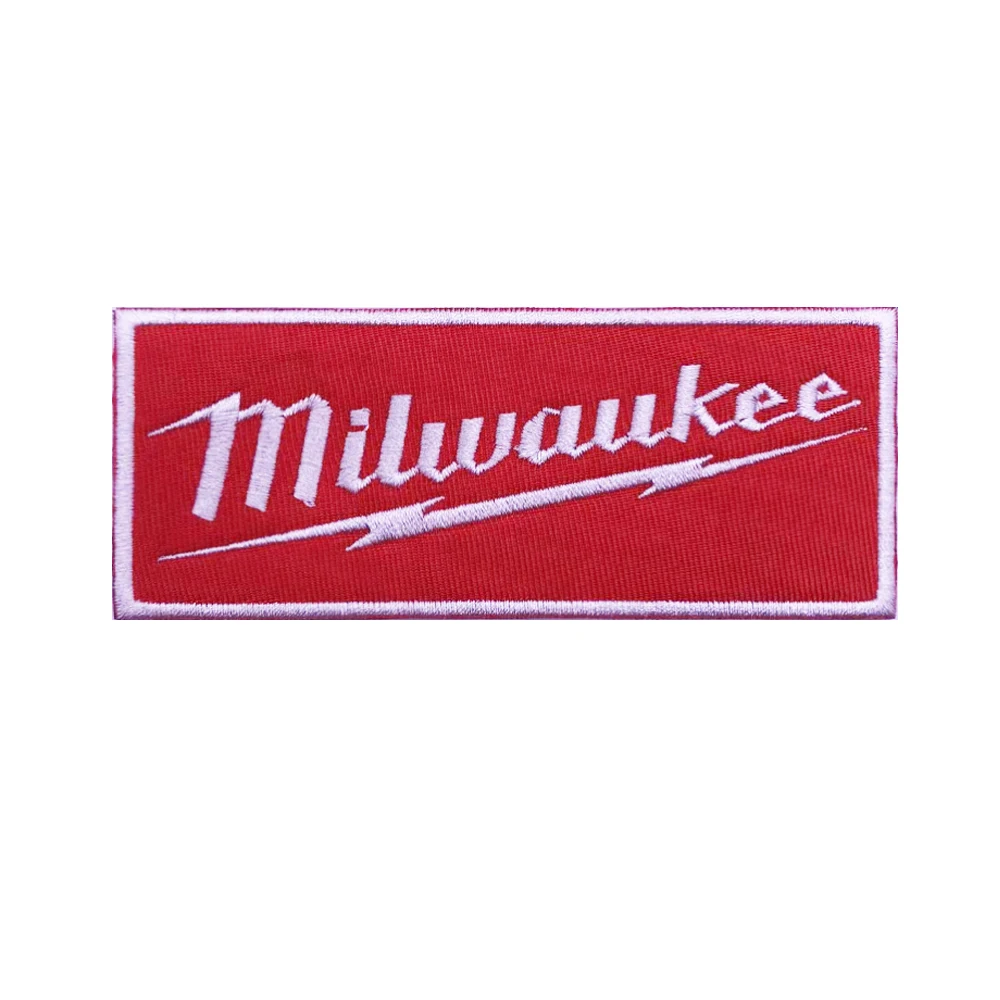 MILWAUKEE-Patches-Armband-Embroidered-Patch-Hook-Loop-Iron-On ...