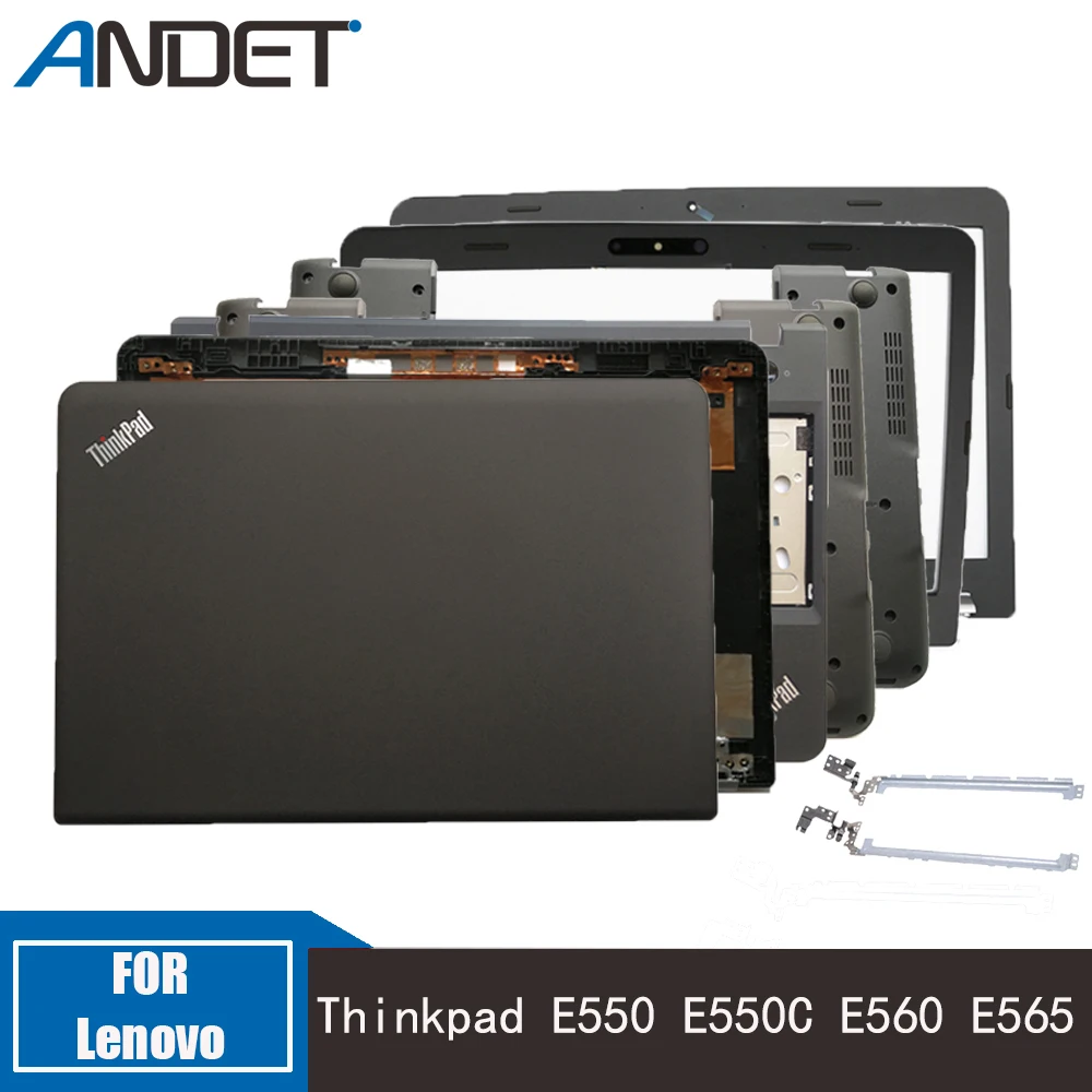 New-Original-ForLenovo-Thinkpad-E550-E550C-E560-E565-Laptop-LCD-Back-Cover-Bezel-Front-Hinges ...
