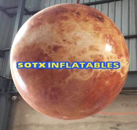 Planet Saturn Inflatable Balls