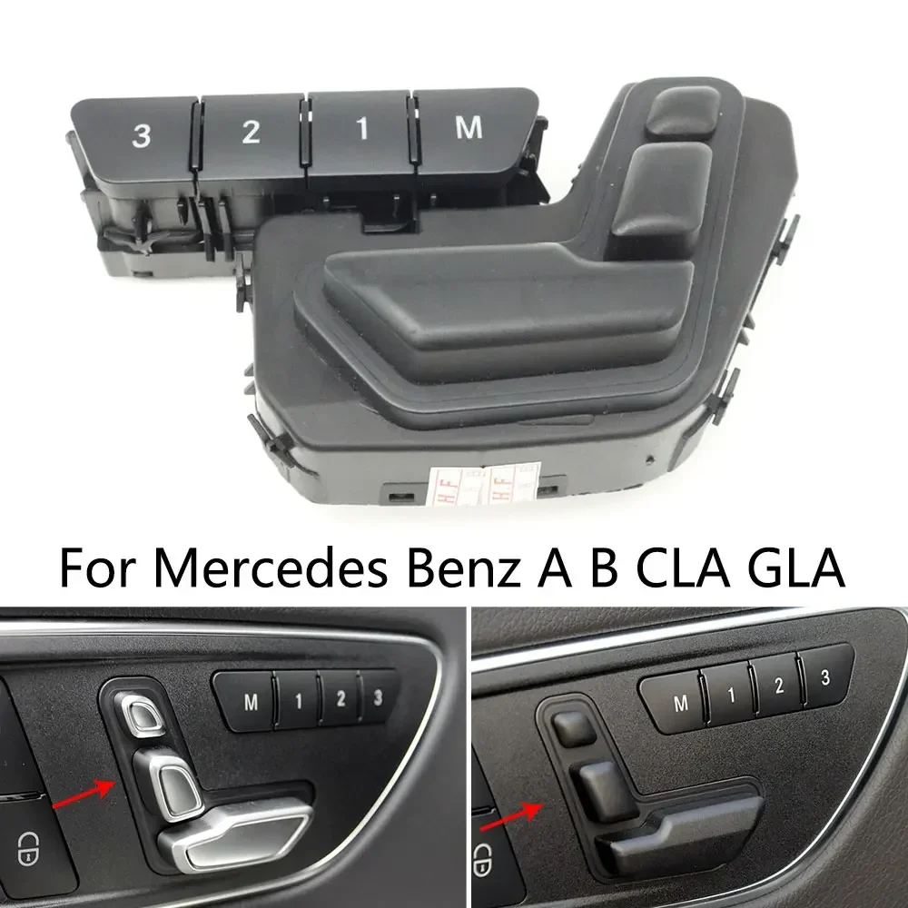 Car Front Power Seat Adjust Control Button Switch Block For Mercedes ...