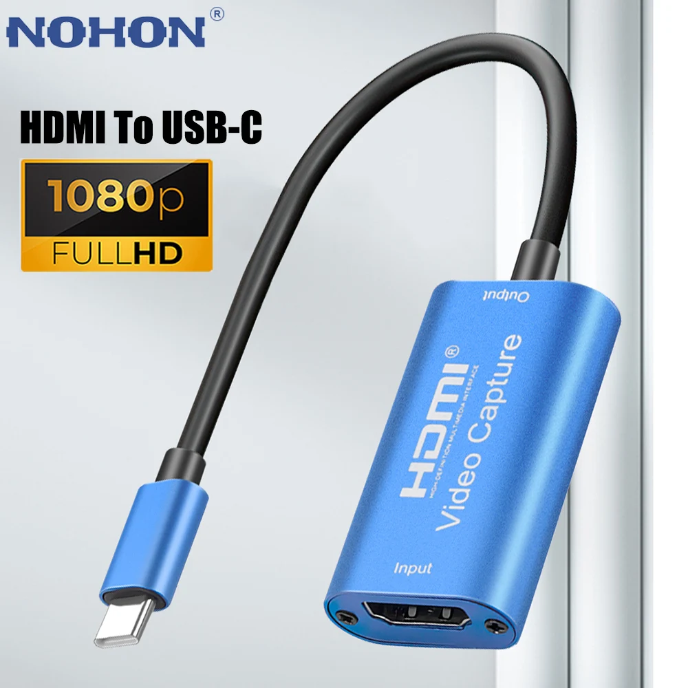 HDMI-To-USB-Type-C-Video-Capture-Card-Game-Grabber-Record-for-PS5-Xbox ...